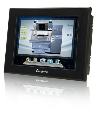 True Colors 7'' LCD Industrial HMI 4-Wire Resistor Touch Screen 128MB RAM