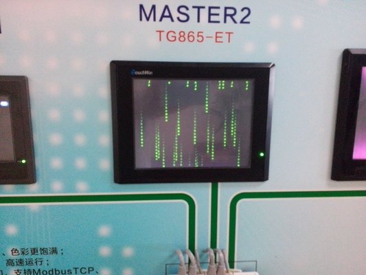 Industry Integrated PLC And HMI IP65F Cover Transistor Output Control Motors