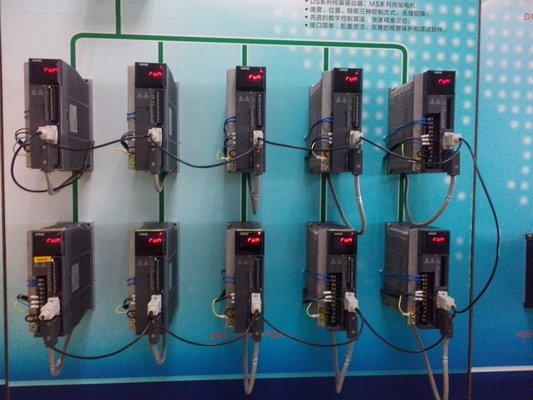 5V OC Input PLC Control AC Servo Drive , CNC Servo Motor Controller