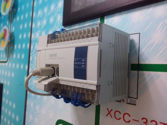 24 I/O PLC Programmable Logic Controller NPN And PNP Input , AB Phase Counter