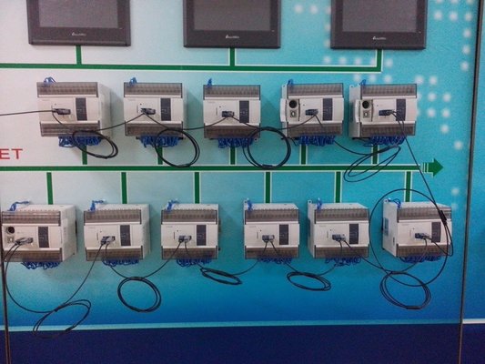 Fieldbus Control Siemens PLC Programming Network With 20 Servo Drives