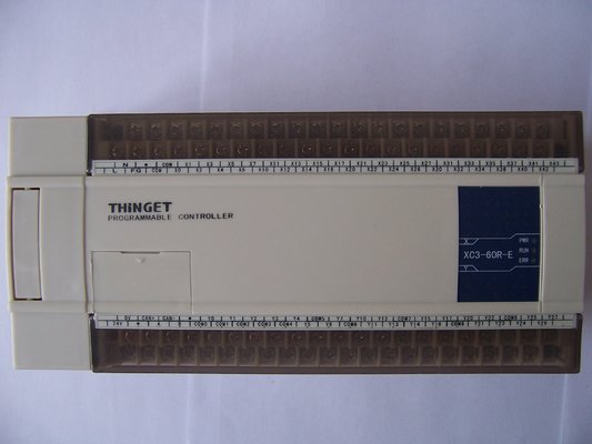 60 I/O PLC Programmable Logic Controller With External Interruption , AC 220V / DC 24V