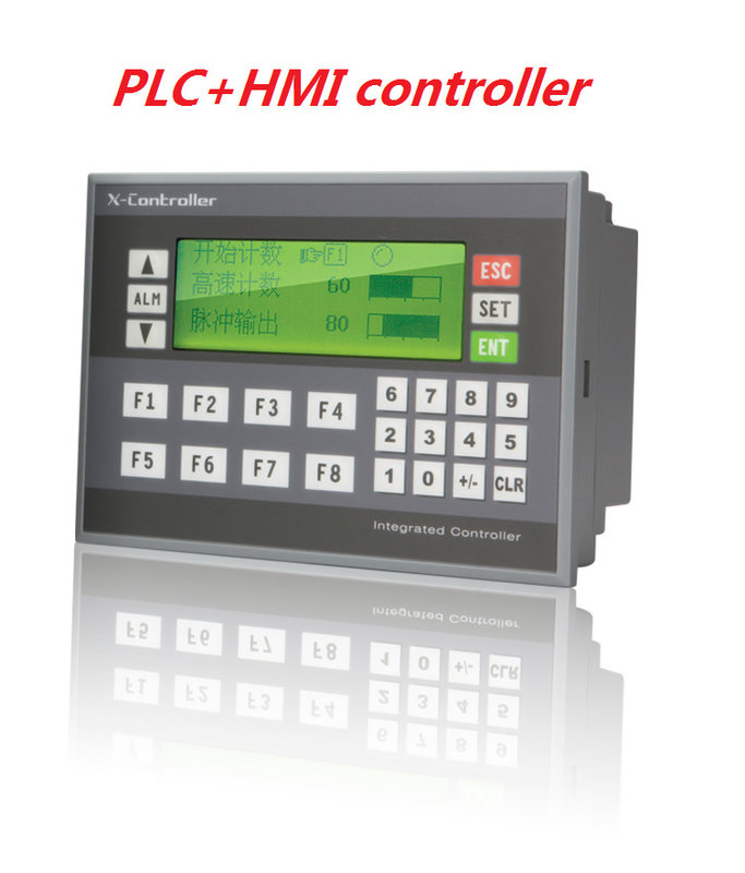 True Colors Integrated PLC And HMI Human Machine Interface With PLC Analog I/O