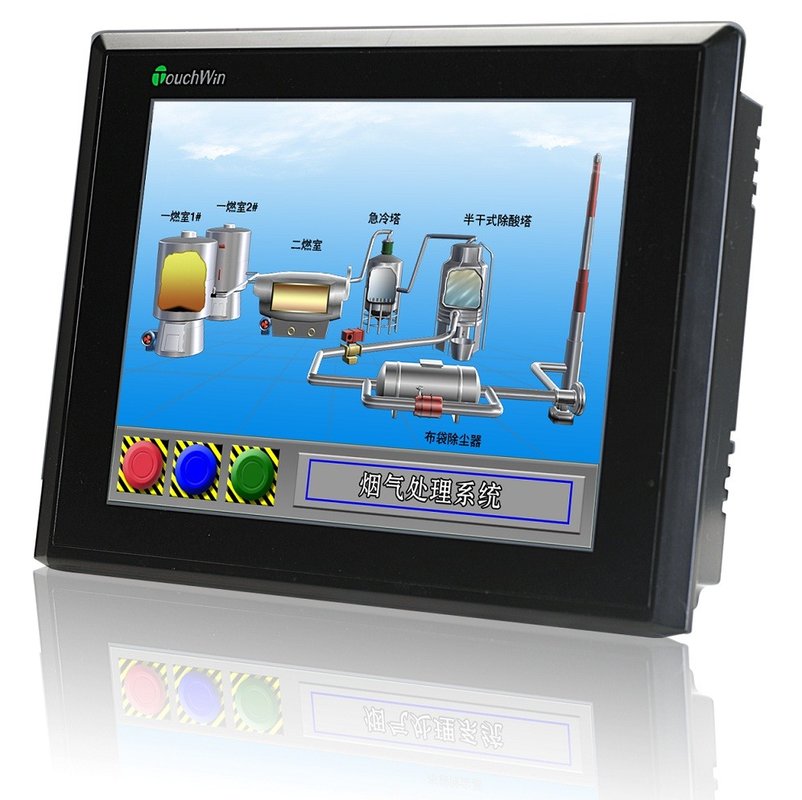 7" Ethernet Industrial Touch Panel HMI USB Port CSV File Export And Import