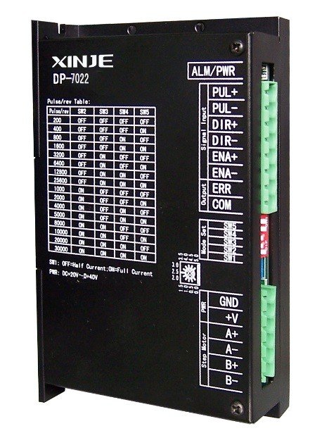 High Precision Three Phase Driver For Stepper Motor , 5.9m/s2 Resistance