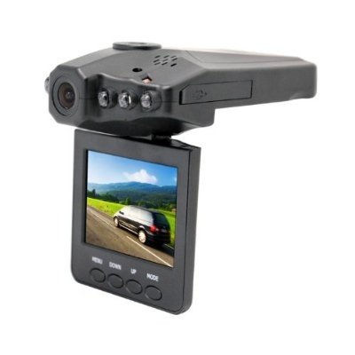 Cámaras portátiles portátiles de la caja negra DVR 6 IR LED del coche de HD DVR HD con 2,5" rotor de la pantalla 270° LS de TFT LCD