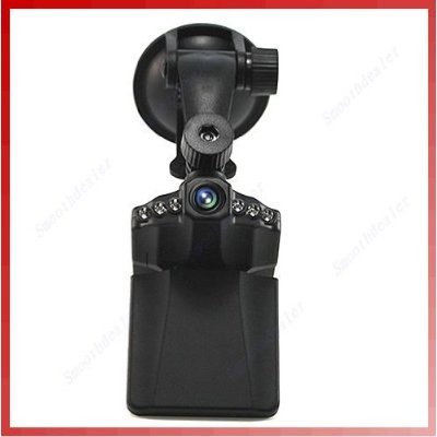 Cámaras portátiles portátiles de la caja negra DVR 6 IR LED del coche de HD DVR HD con 2,5" rotor de la pantalla 270° LS de TFT LCD