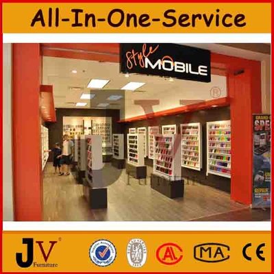 Gabinete de exhibición famoso de calidad superior de los accesorios del teléfono móvil de la marca