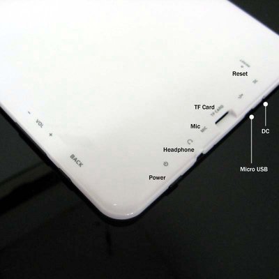 pantalla capacitiva 1080p de la PC de la tableta del panel táctil de 3g Allwinner A13 1.5ghz
