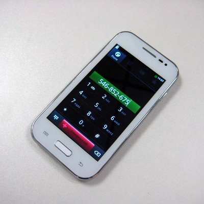 teléfonos móviles del panel táctil del procesador 2GB 3,5 pulgadas, teléfono móvil del G-Sensor
