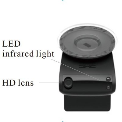 caja negra DVR, conductor seguro del coche de 1080P HD 4.0MP de G-SENSOR para el coche