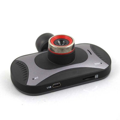 2.4 インチ車のブラックボックス DVR、広角のカメラとの H.264 AVI