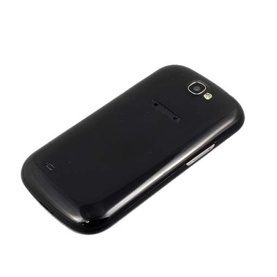黒い GSM のタッチパッドの携帯電話、MT6515M A9 1.2Ghz はカメラ二倍になります