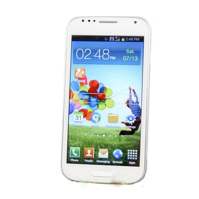 teléfonos móviles del panel táctil de la pantalla del TP de 5,0 pulgadas, blancos con 3G Bluetooth WiFi