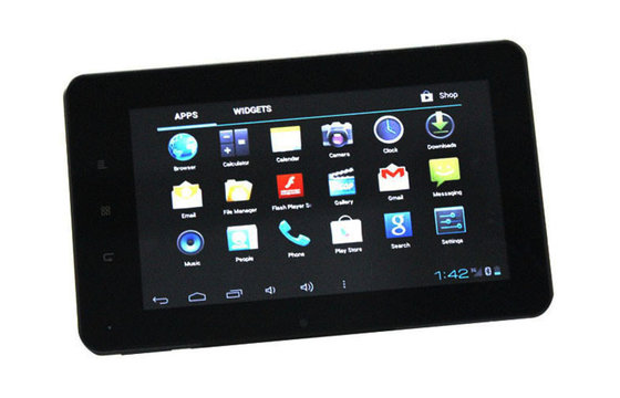4 GB/8 GB/16 GB Google Android 2,3 7 polegadas Tablet PC com câmera de capacidade, Wi-Fi, telefone