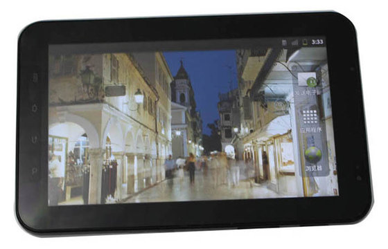 3G Sim スロット、7 インチの電話機能の容量性アンドロイド 2.2 のタッチパッドのタブレットの PC
