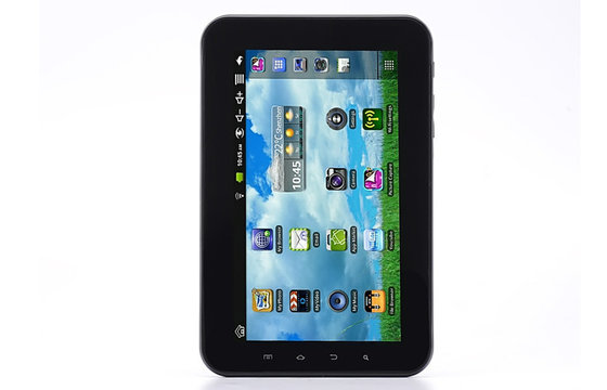 Touchpad de 7 polegadas Android 2.3 meados Tablet PC com telefone capacidade, 2 USB 2.0 Host, RJ45
