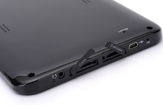 Touchpad de 7 polegadas Android 2.3 meados Tablet PC com telefone capacidade, 2 USB 2.0 Host, RJ45