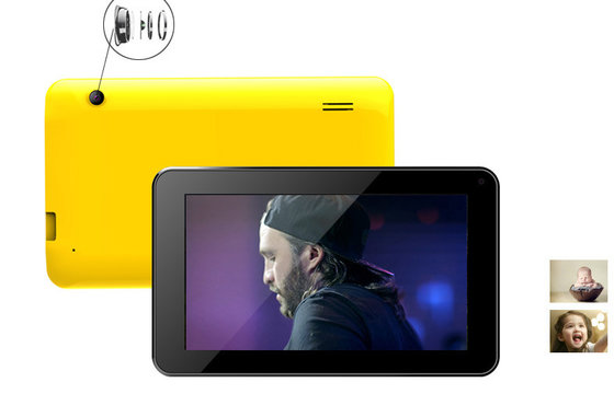 Pantalla táctil capacitiva cámara dual del Tablet PC del panel táctil de 7 pulgadas, detección de la gravedad