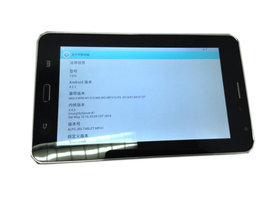 7 インチのタッチパッドのタブレットの PC のアンドロイド 4.2.2 MTK8321 3G WCDMA の電話