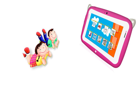 Las tabletas androides de Wifi de los niños de la educación de la historieta linda de 4,3 pulgadas PEGAN 512MB DDR3