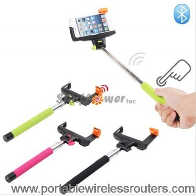 Selfie Monopod Monopod Handheld telescópico com liberação de obturador para Iphone 6 Samsung