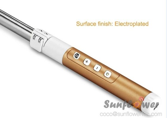 iPhone の携帯電話の付属品のためのカーボン繊維 Bluetooth Selfie Monopod