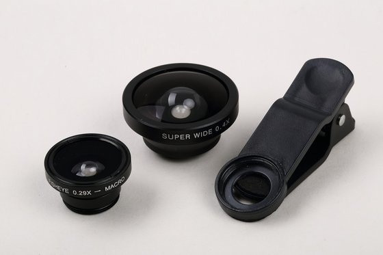 Accesorios del vidrio óptico de Smartphone de cámara del equipo negro de la lente/del teléfono móvil