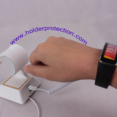 tenedor elegante del soporte del reloj de la manzana para la tienda al por menor accesoria del teléfono móvil