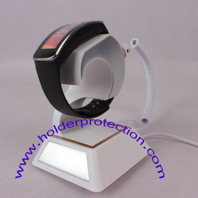 tenedor elegante del soporte del reloj de la manzana para la tienda al por menor accesoria del teléfono móvil