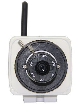 Cámara IP inalámbrica del megapíxel de la lente 2,0 del CCTV WiFi 6m m con el módulo opcional del POE
