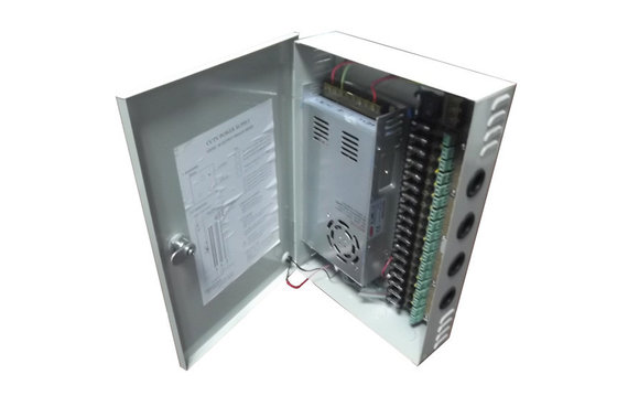 fuentes de alimentación del CCTV de 12VDC 300W 50Hz/60Hz para las cámaras IP, EN55011 clase B