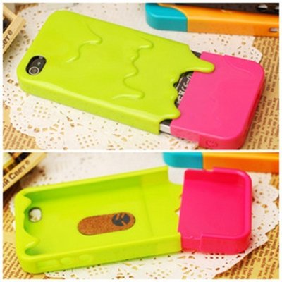 Caja de los accesorios del teléfono móvil para la cubierta del móvil del iPhone 4/4s