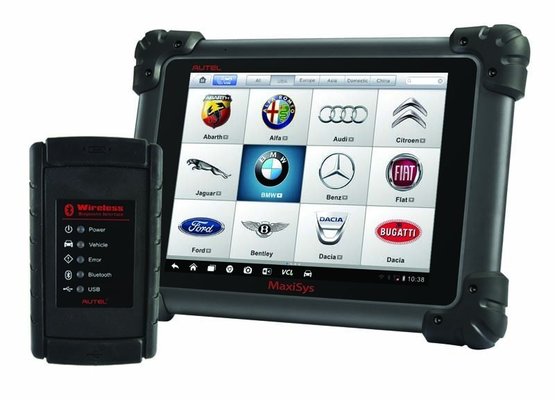 Mini diagnóstico MS905 de Autel MaxiSys y sistema de análisis automotrices con la exhibición del tacto del LED