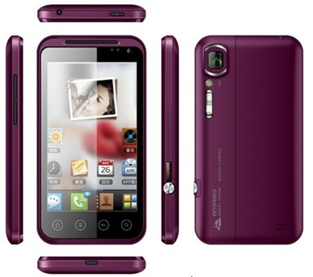 Teléfonos móviles del panel táctil del androide 4,0 de Wifi Bluetooth de 3,5 pulgadas, CPU MTK6575 y 4Gb + 4Gb