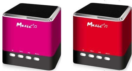 FM の玄関ひさしの表示スピーカー