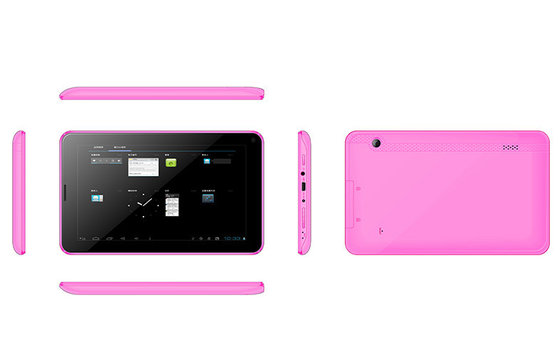 Blanco/rosa A23 Cortex-A7 androide 4,4 Smartpad del Tablet PC del panel táctil de 7 pulgadas