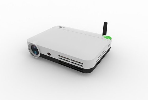 Mini 3D proyector del Tablet PC HD DLP con la corteza quad-core A9 del BRAZO