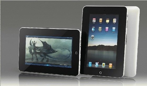 人造人間のタッチパッド タブレット pc