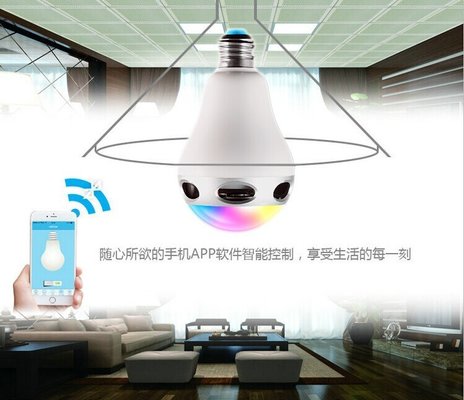 Mini música inalámbrica blanca del altavoz de Bluetooth de la luz del LED por el teléfono elegante