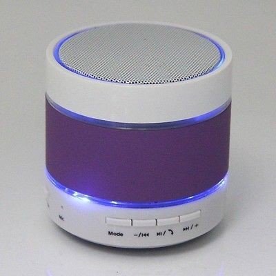 Altavoces portátiles inalámbricos del bluetooth de las luces LED