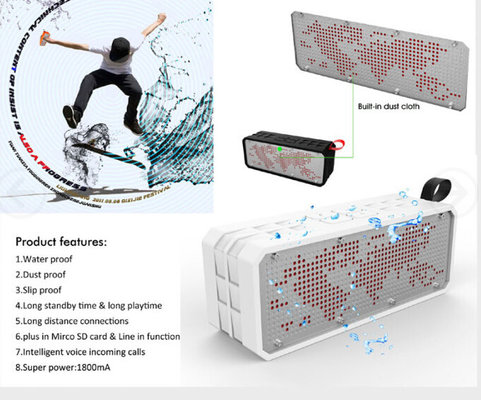 Ostente o orador exterior Handsfree do bluetooth com NFC/micro SD, bluetooth V2.1/EDR