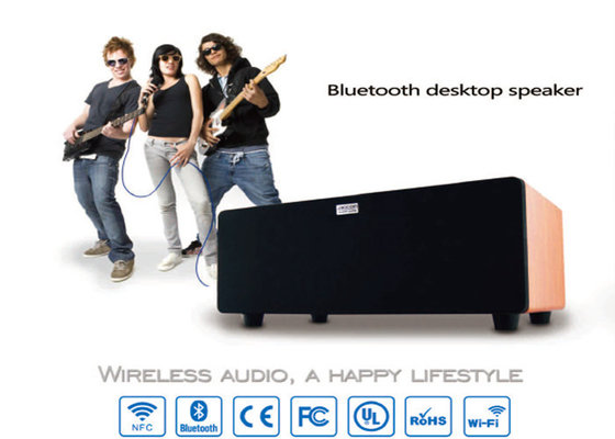 Altavoces inalámbricos al aire libre audios de escritorio de Bluetooth con la tarjeta del USB/del TF