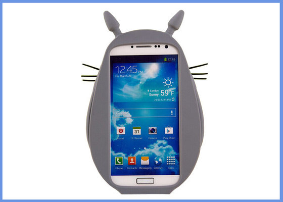 iPhone/4 cubierta suave del teléfono móvil del silicón de Totoro 3D de la historieta linda 6/5S