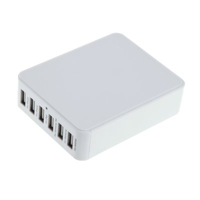 6 accesorios del adaptador de viaje del cargador USB del puerto para los teléfonos móviles/tableta