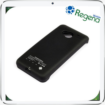 cas accessoire de chargeur de téléphone externe de la batterie 3000mah pour HTC UN