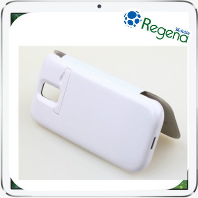 3500mah フリップ革箱 Samsung ギャラクシー S5 のための携帯用力銀行携帯電話の付属品