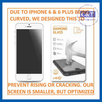 Protector de la pantalla del teléfono celular para Iphone 6 4,7 pulgadas
