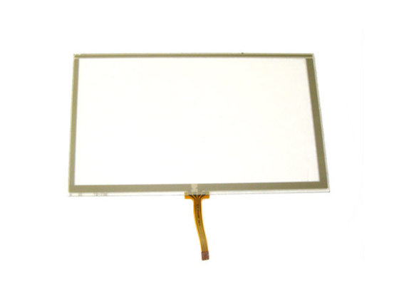 prenda impermeable del vidrio del panel táctil de 3,85" 4 alambres a prueba de polvo, de alta resolución