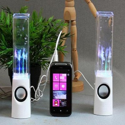 Luz grande del altavoz LED de la danza del agua de la fuente para los teléfonos móviles, ordenadores portátiles